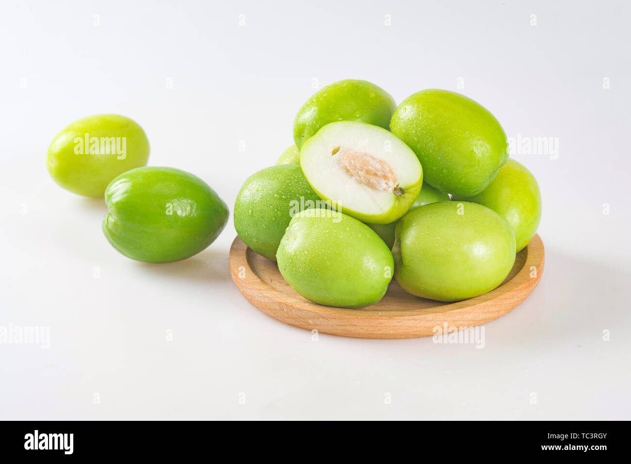 Crispy sweet jujube Stock Photo - Alamy