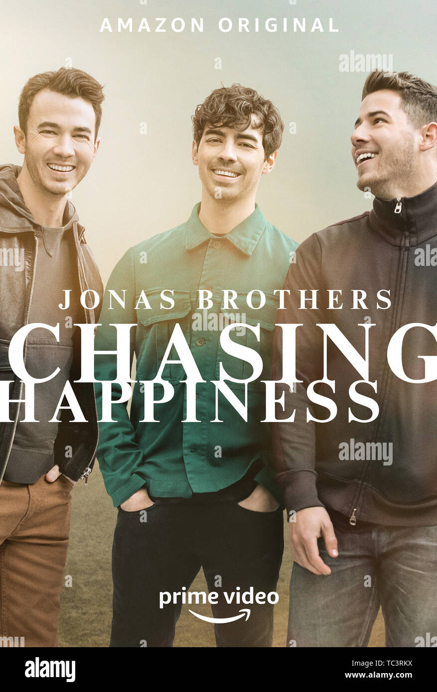 CHASING HAPPINESS, (aka JONAS BROTHERS: CHASING HAPPINESS), US poster ...