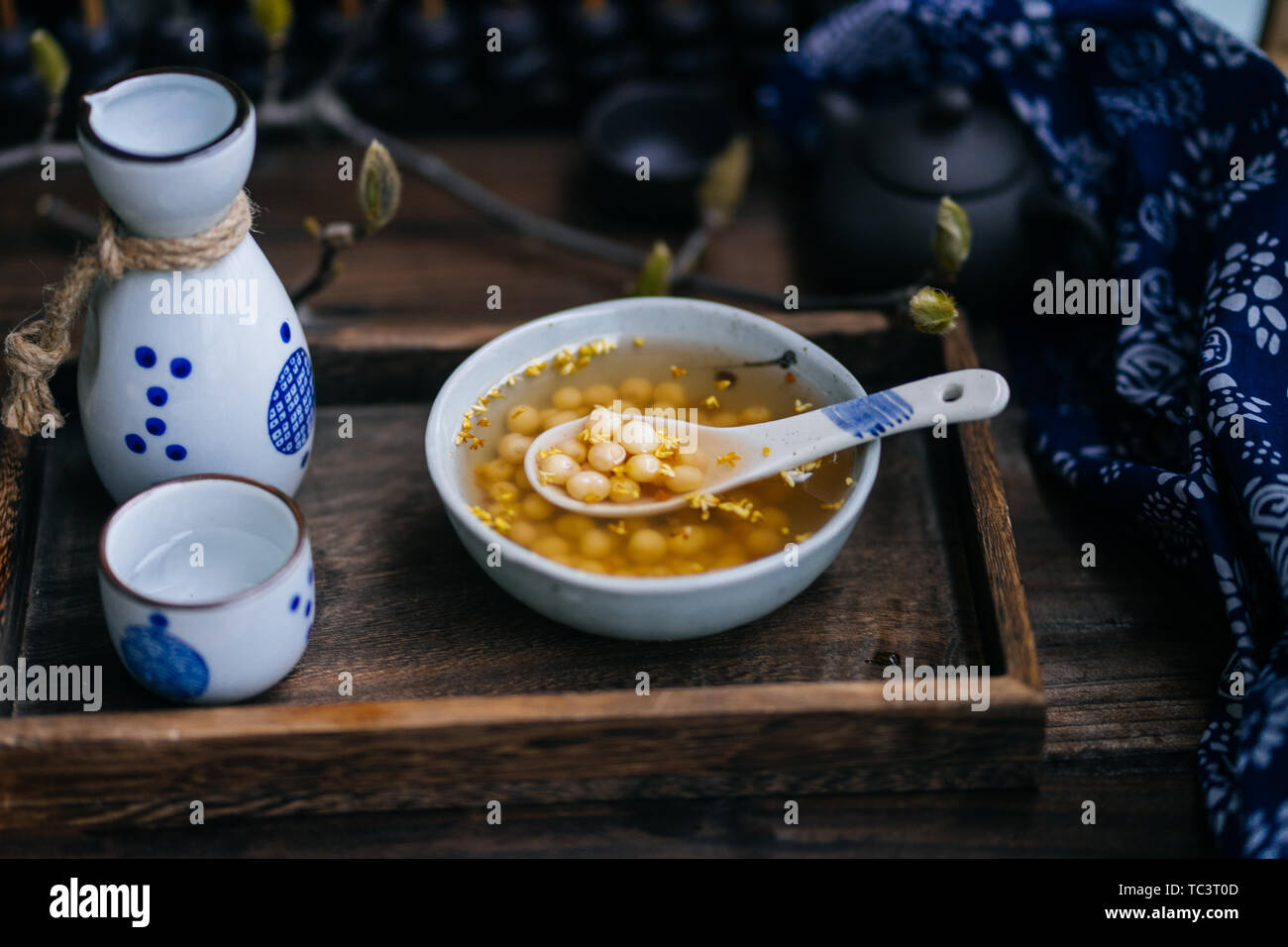 Suzhou specialty chicken head rice Stock Photo - Alamy