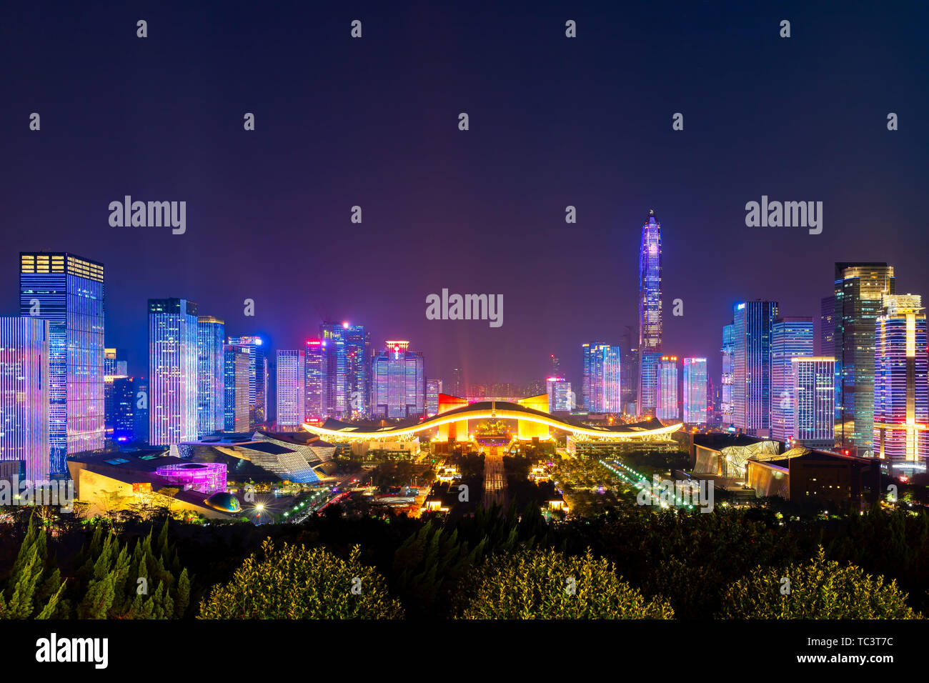 Landscape of Lianhua Mountain, Shenzhen Stock Photo - Alamy