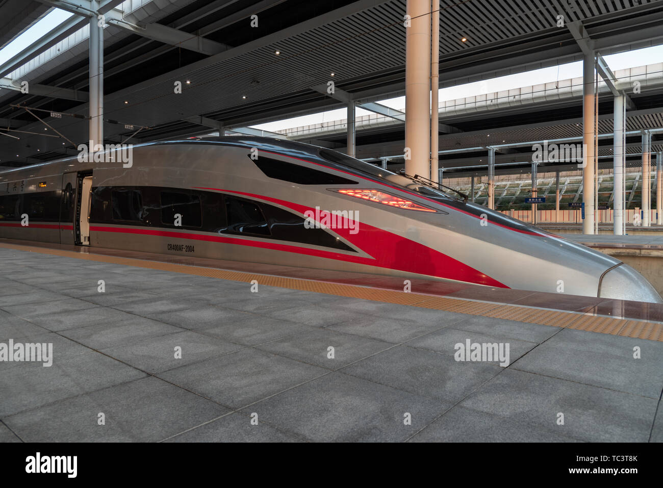 High-speed train Fuxing Stock Photo - Alamy
