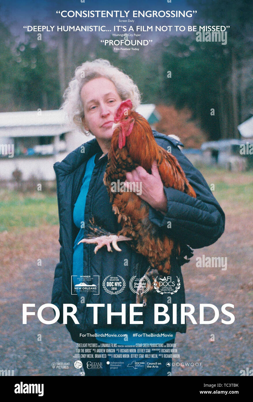 FOR THE BIRDS, US poster, Kathy Murphy, 2018. © Dogwoof / courtesy ...