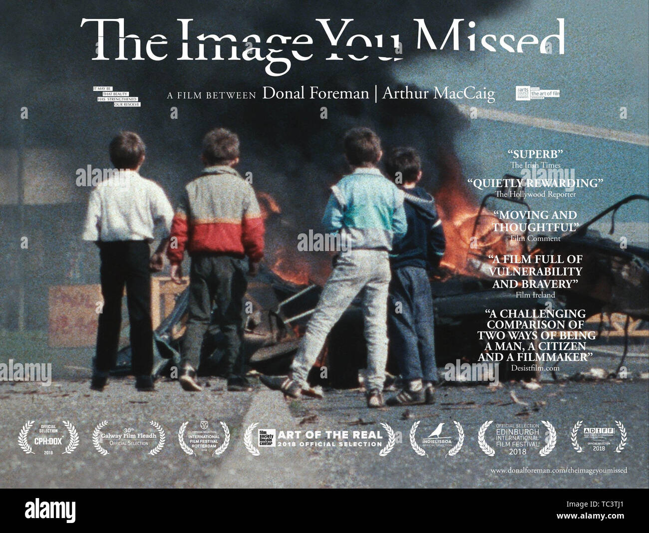 THE IMAGE YOU MISSED, poster, 2018. © Arts Council of Ireland ...