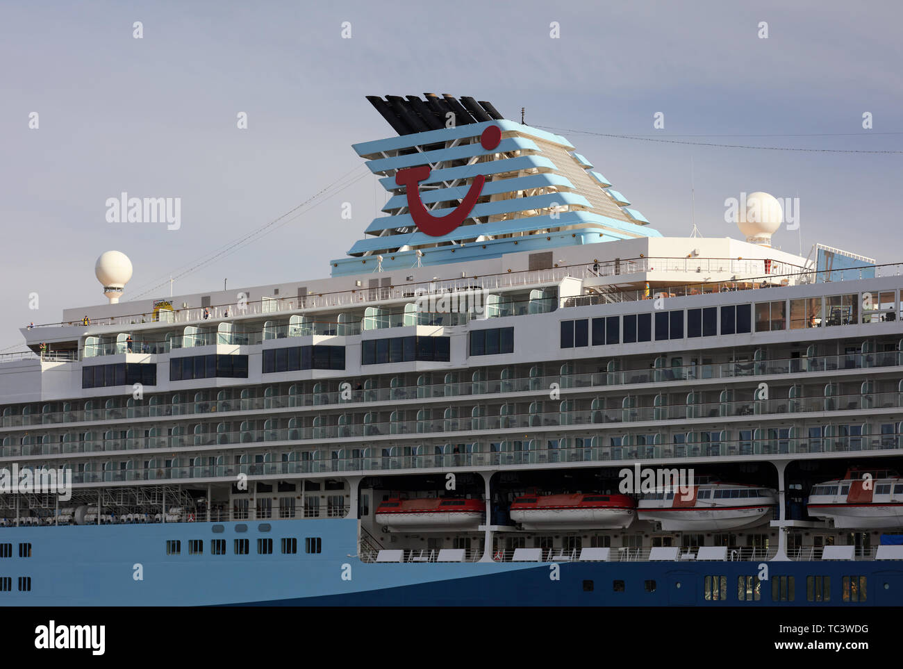Marella Explorer cruise ship operated by Tui in Stockholm, Sweden Stock ...