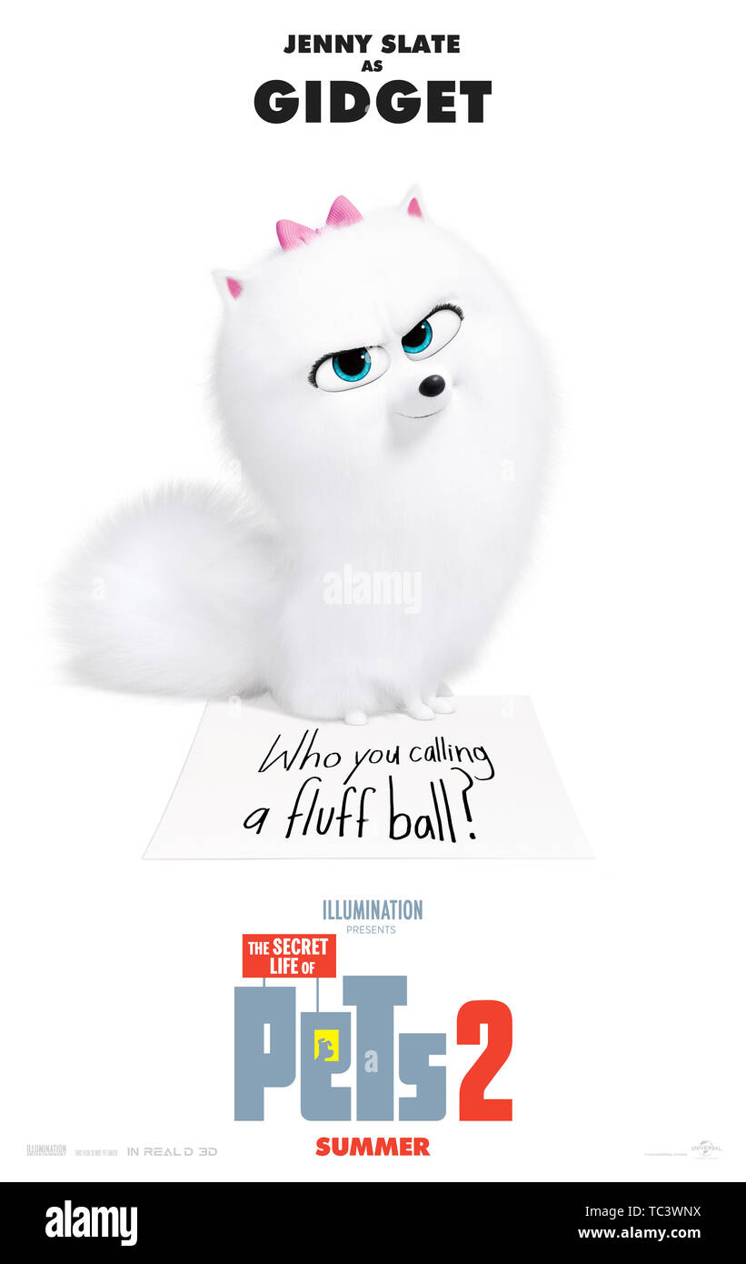 THE SECRET LIFE OF PETS 2, US character poster, Gidget (voice by Jenny ...