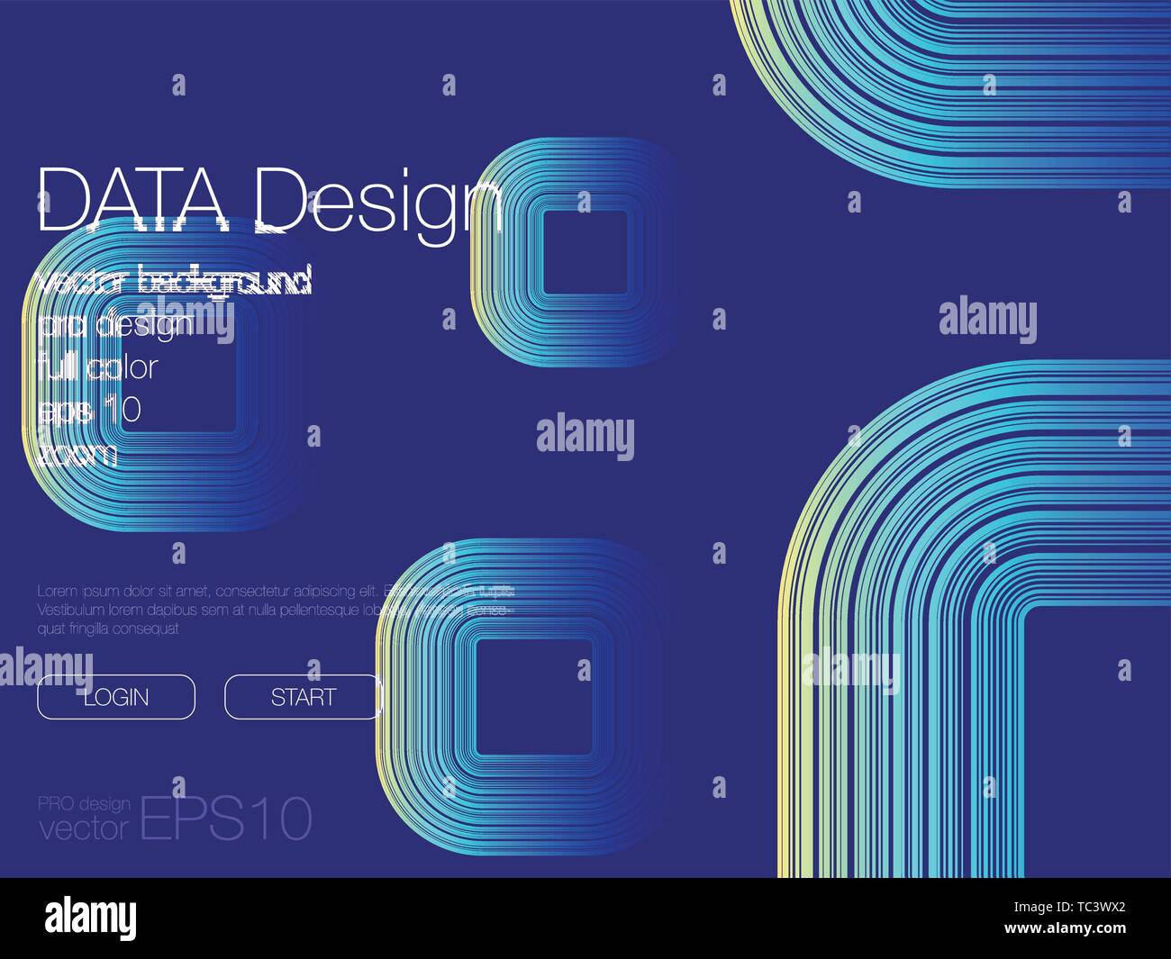 Abstract blend background. Template for web site Stock Vector Image ...