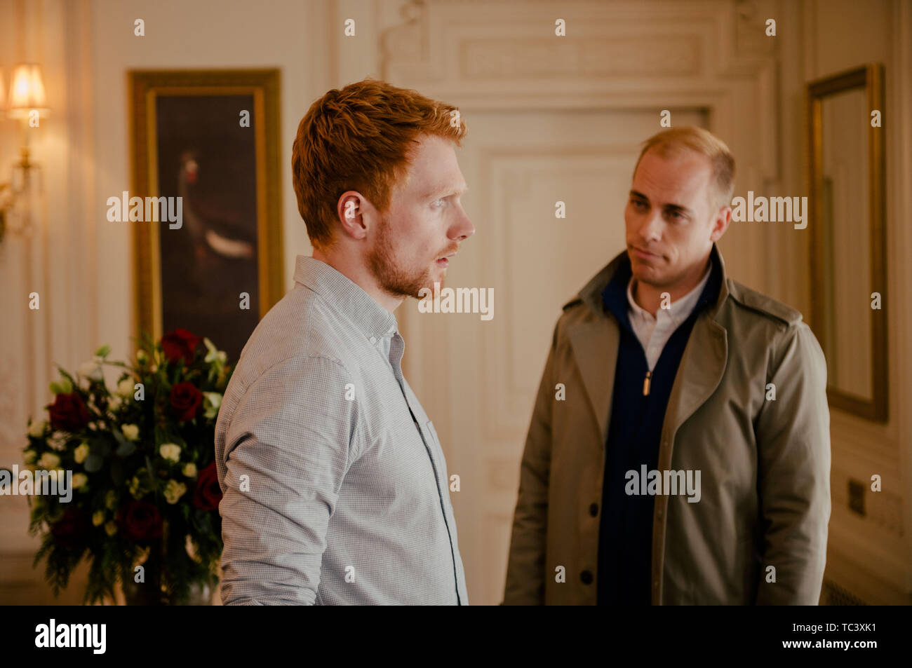 HARRY & MEGHAN: BECOMING ROYAL, from left: Charlie Field (as Prince ...