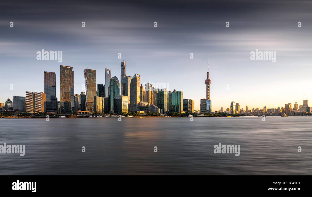 Shanghai City Scenery Stock Photo - Alamy