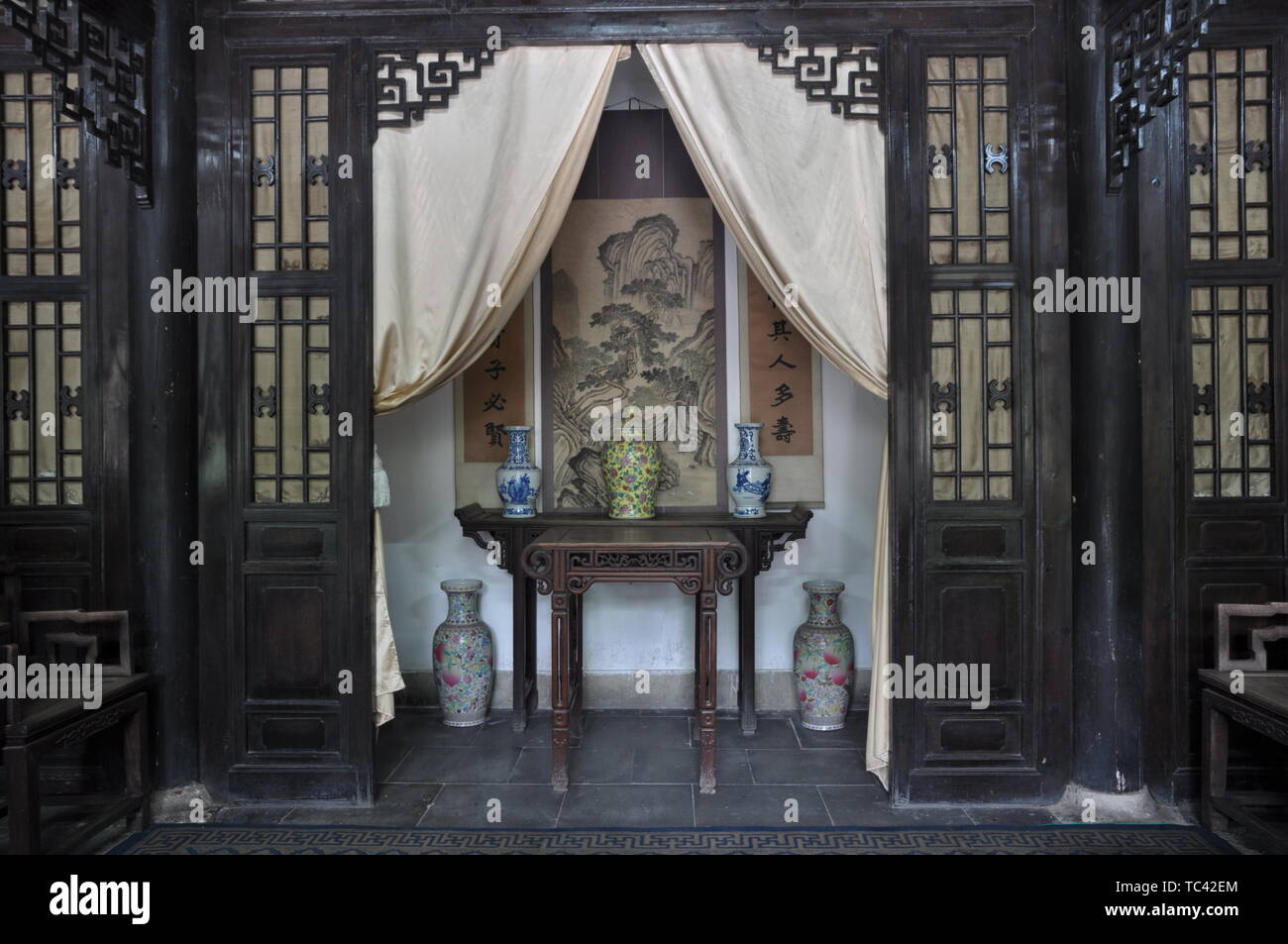 Rongguo House, Zhengding, Hebei Province Stock Photo - Alamy