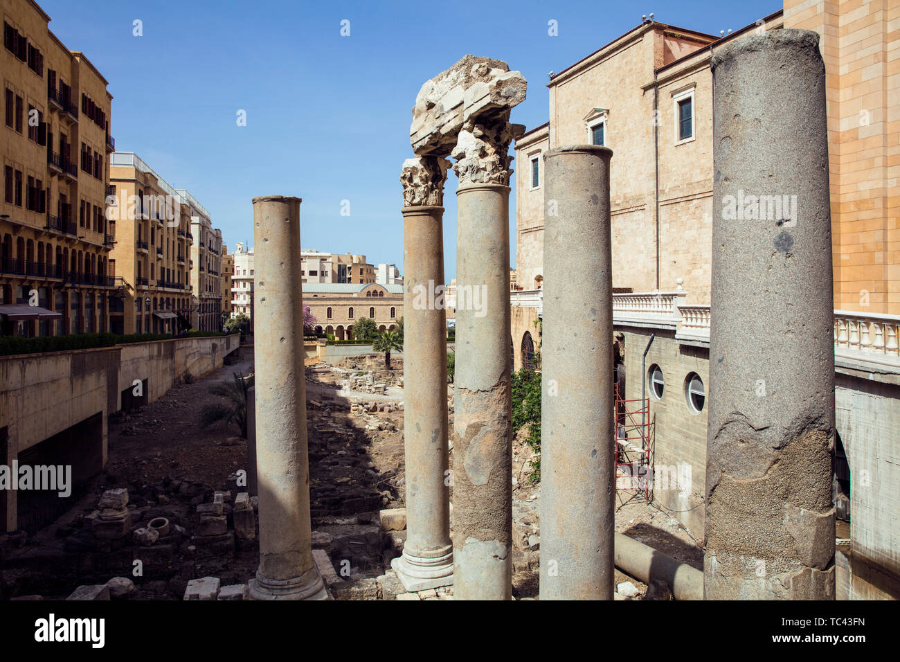 Middle East, Lebanon, Beirut, cities, monuments, sites, churches ...
