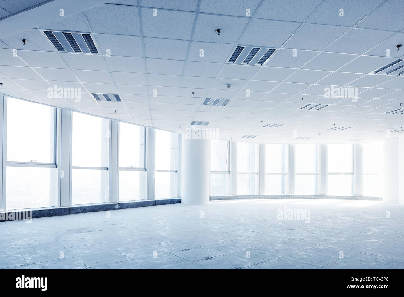Hall of modern office building Stock Photo - Alamy