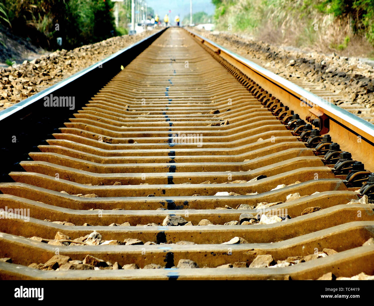 Railway, transportation system, train, railway train, industry, people ...