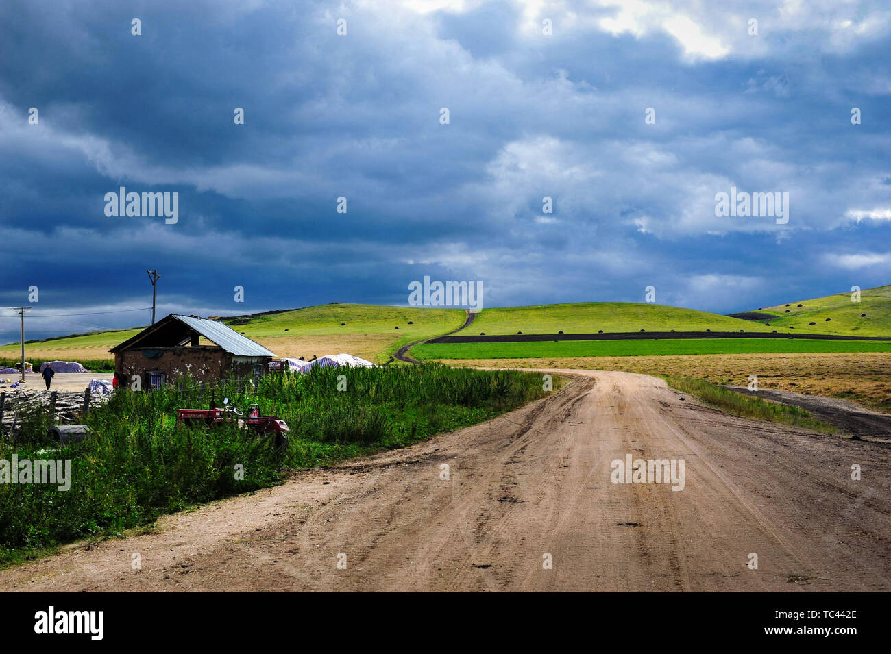 Inner Mongolia Prairie Stock Photo - Alamy