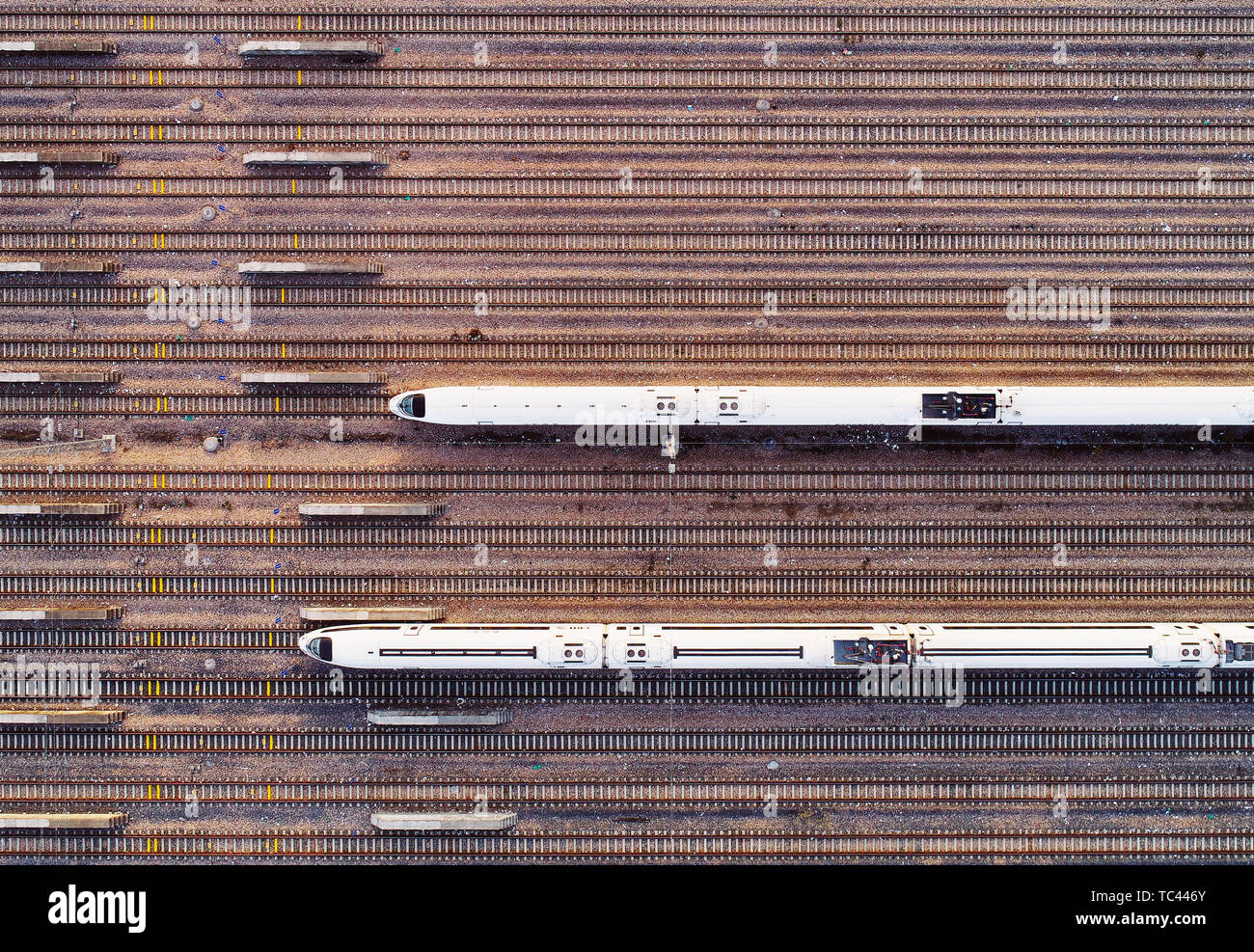 Harmony train marshalling station Stock Photo - Alamy