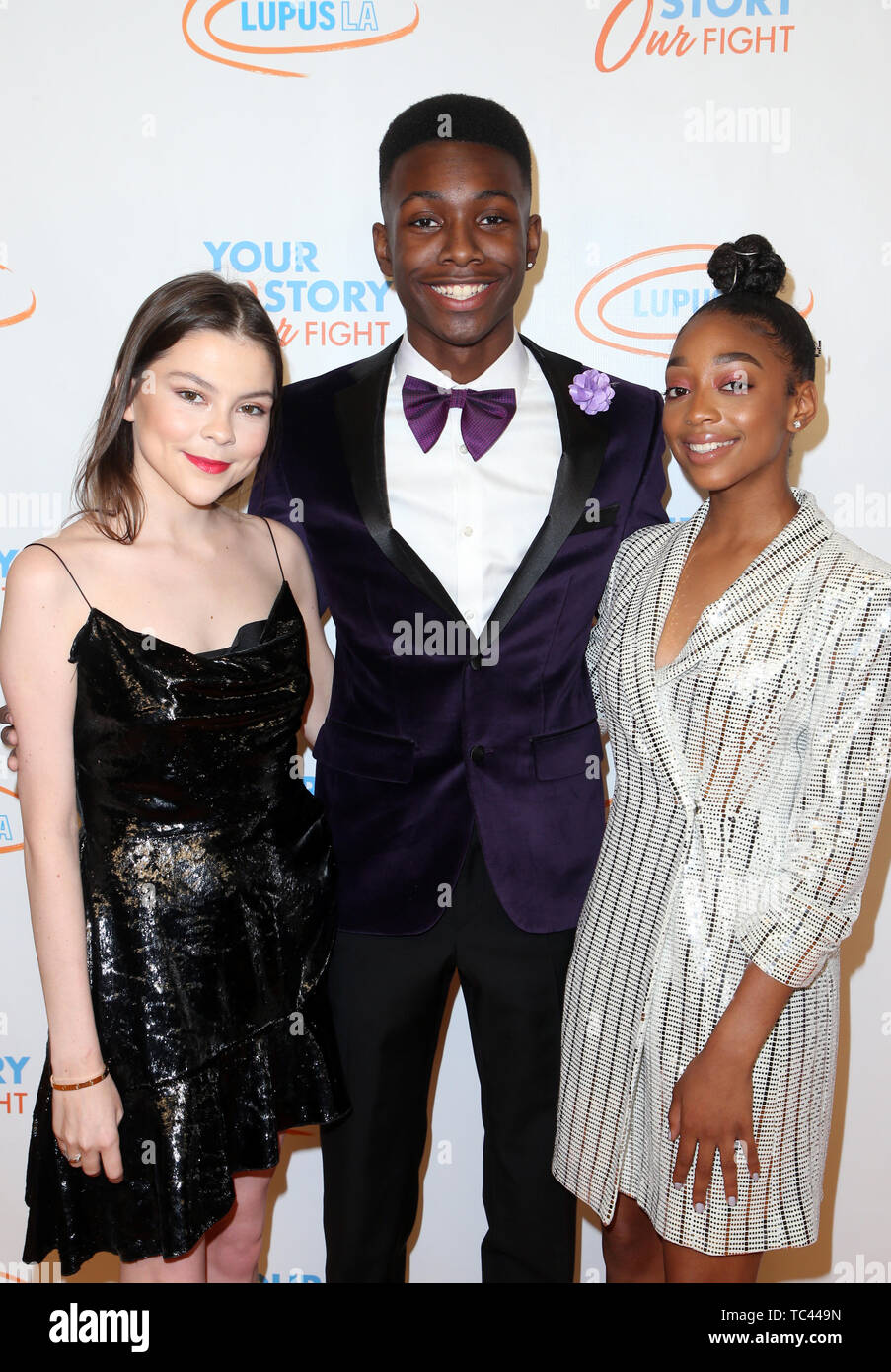 Lupus LA 2019 Orange Ball Featuring: Hannah Zeile, Niles Fitch, Eris ...