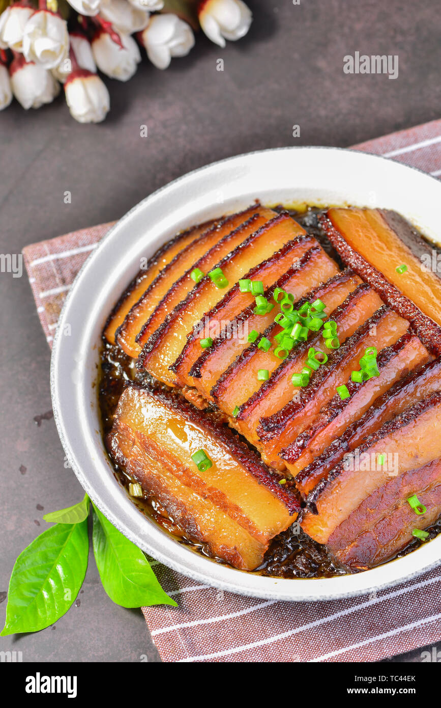 Sichuan cuisine buttoned meat HD picture Stock Photo - Alamy