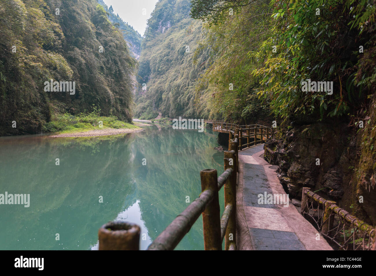 Pengshui Ai River Scenic Area Stock Photo - Alamy