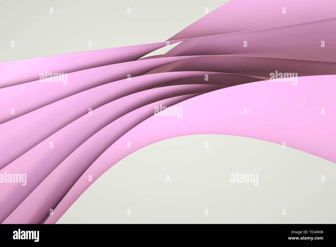 Three-dimensional rendering, pink flow background Stock Photo - Alamy