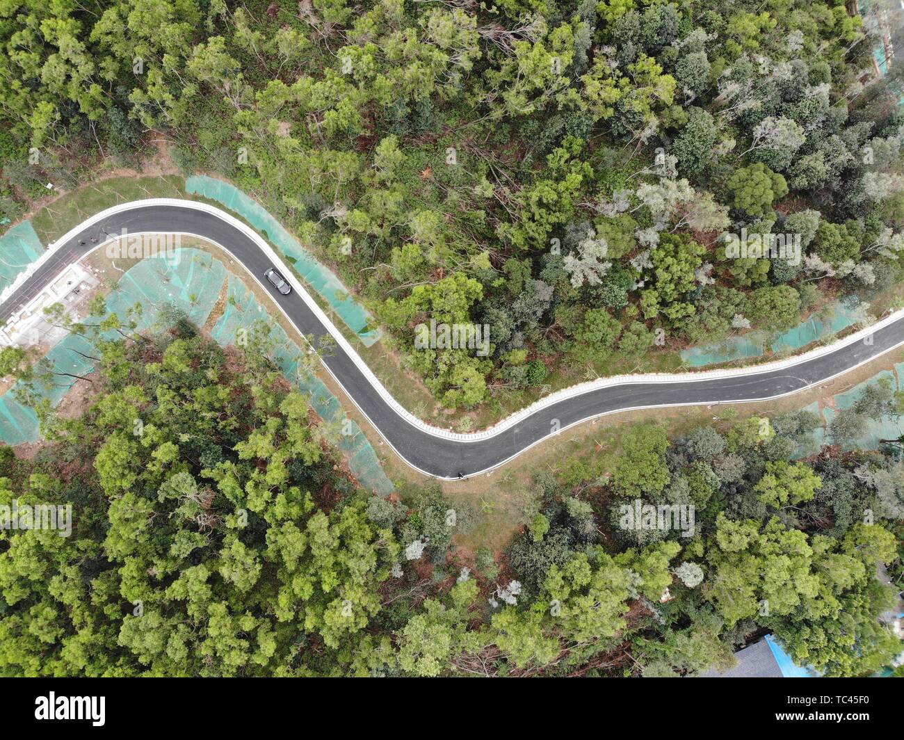 Midair view of Longchen Park, Longgang, Shenzhen, China Stock Photo - Alamy