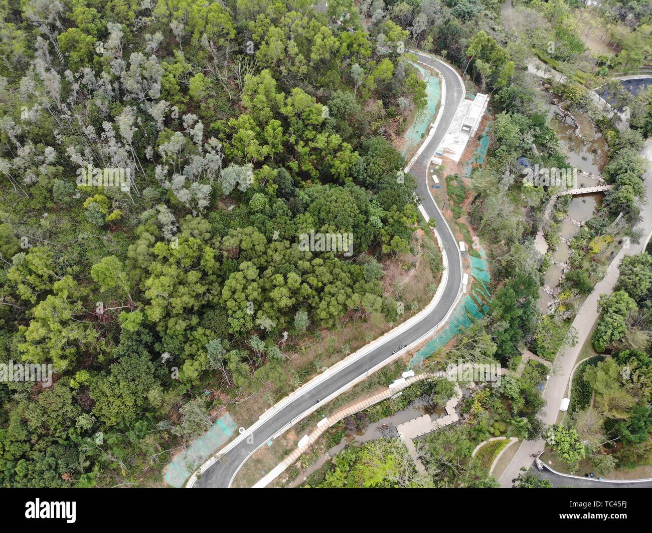 Midair view of Longchen Park, Longgang, Shenzhen, China Stock Photo - Alamy