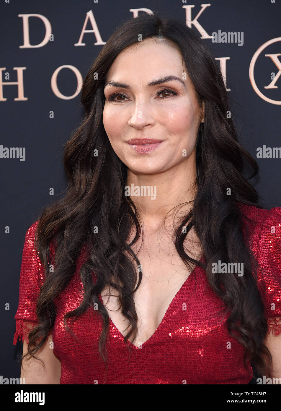 June 4, 2019 - Hollywood, California, U.S. - Famke Janssen arrives for ...