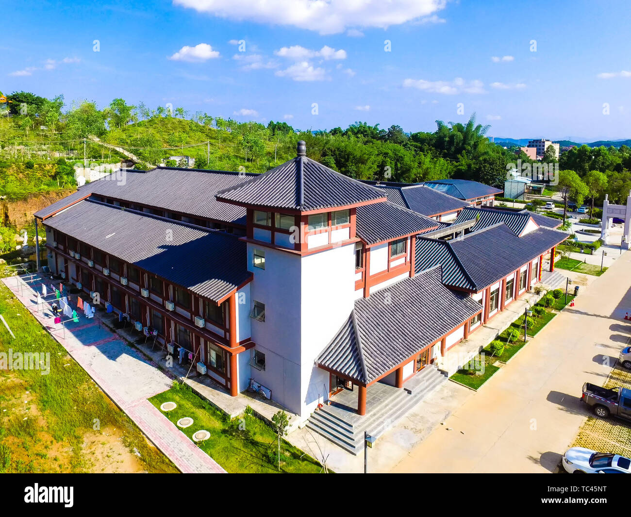 Boro Buddhist Zen Temple Stock Photo - Alamy