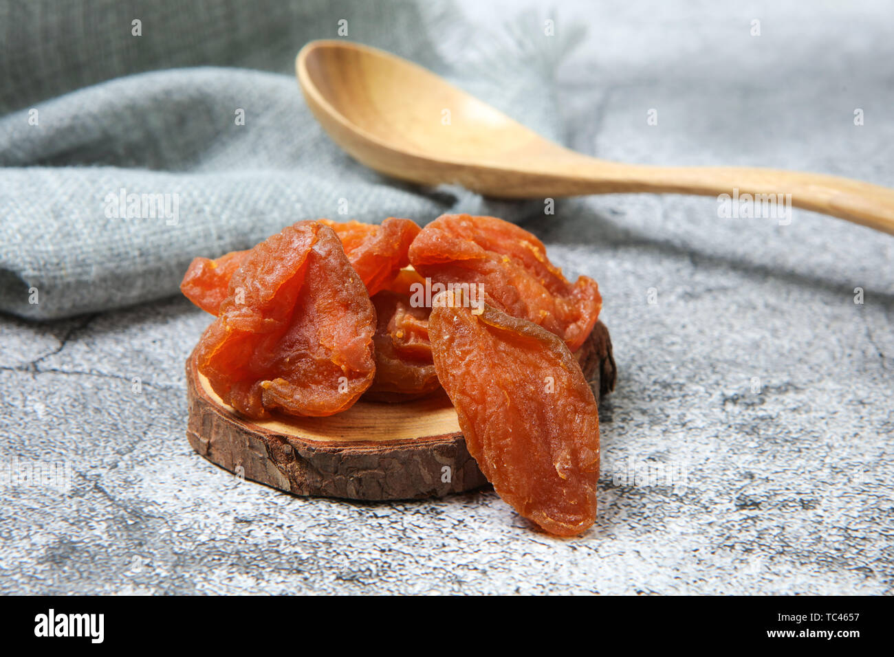 Dried red apricot Stock Photo - Alamy