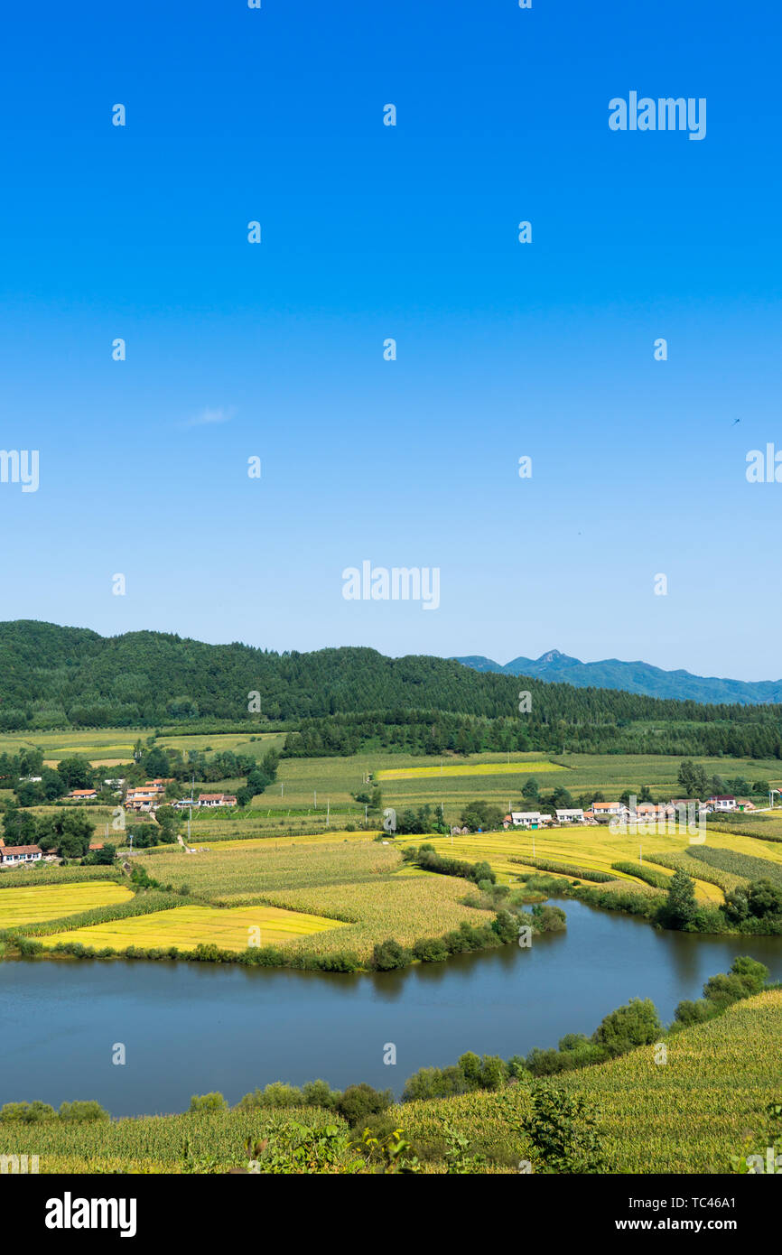 Fall country fields Stock Photo - Alamy