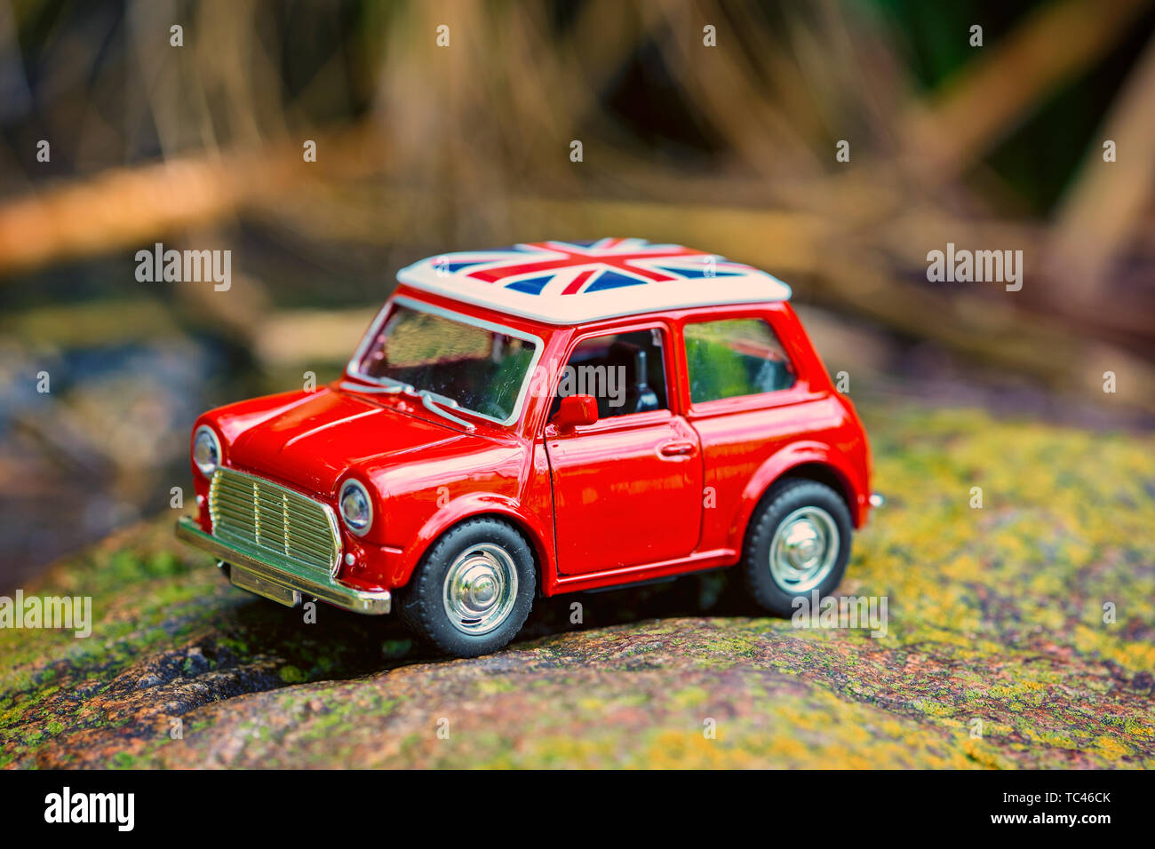 Toy model car Stock Photo - Alamy