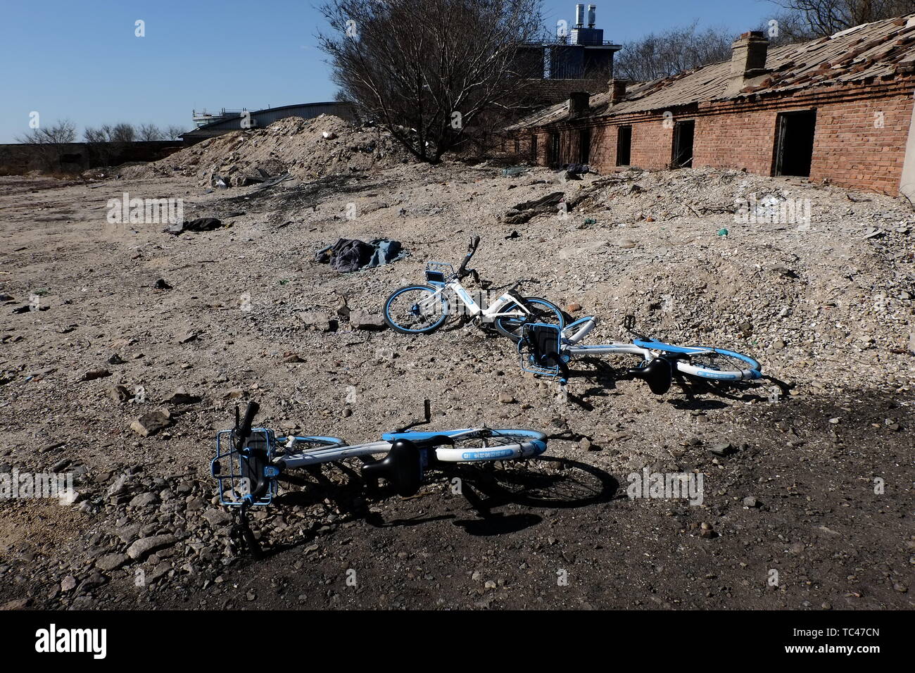 The current situation of shared bicycles, scattered and disorderly ...