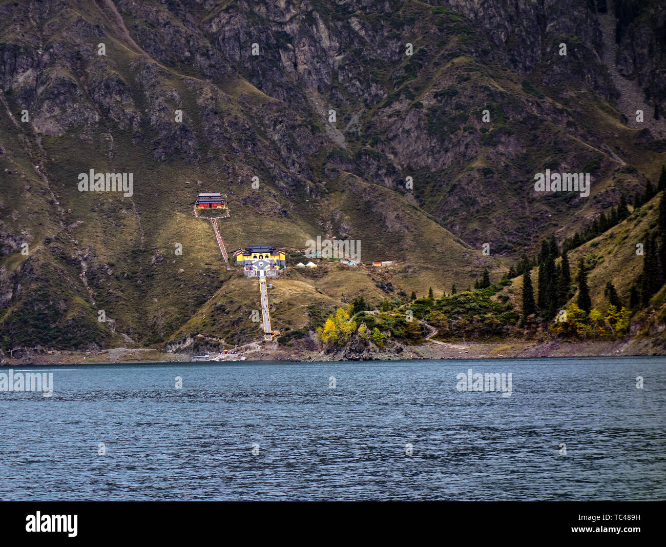 Colorful beach scenery Stock Photo - Alamy