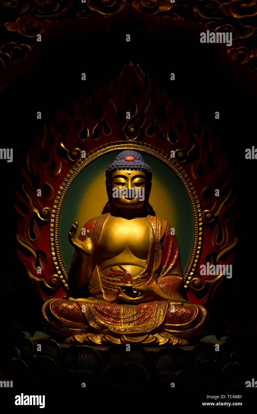 Ancient spirituality and sakyamuni ornaments architecture hi-res stock ...