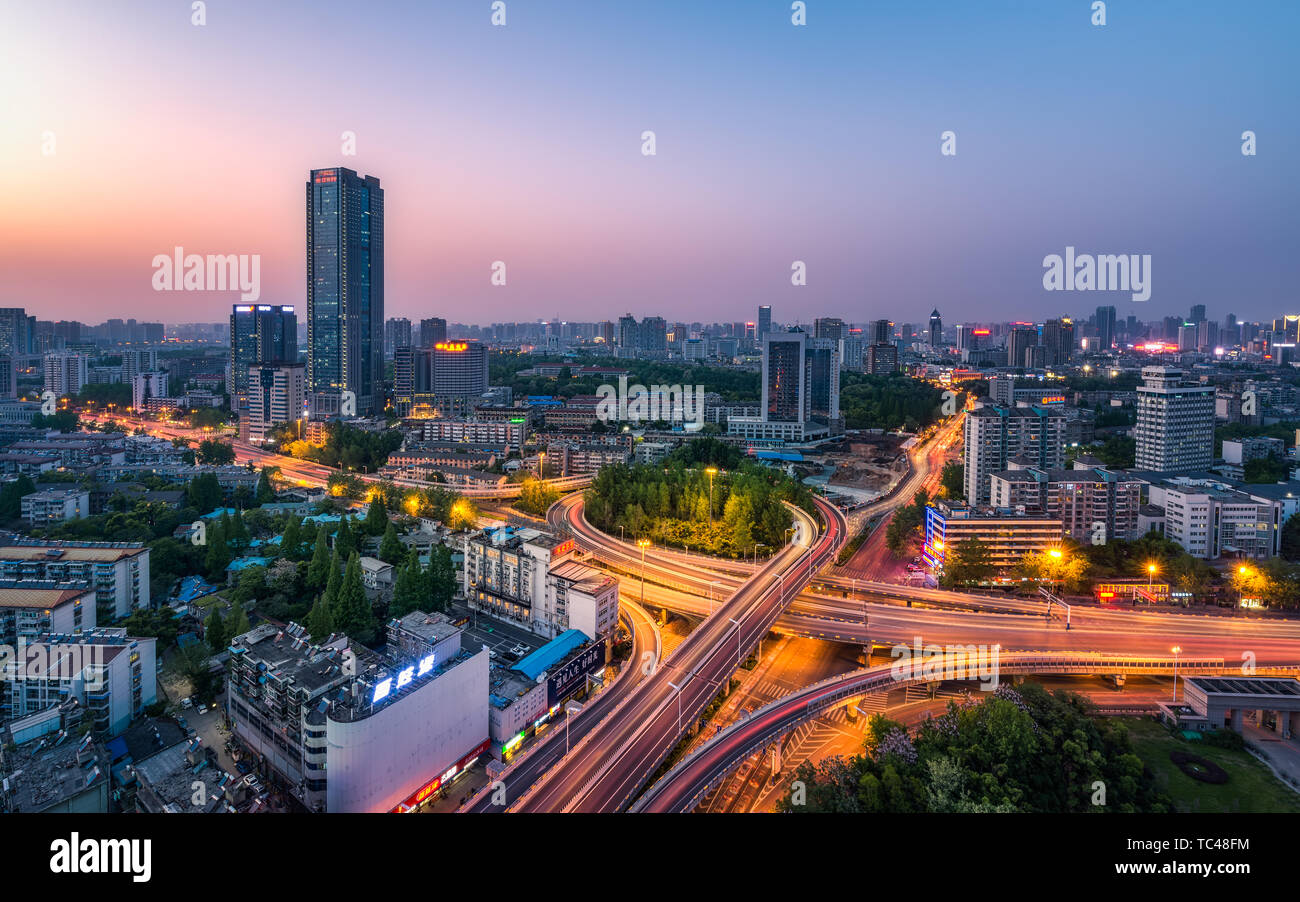 Hefei skyline hi-res stock photography and images - Alamy