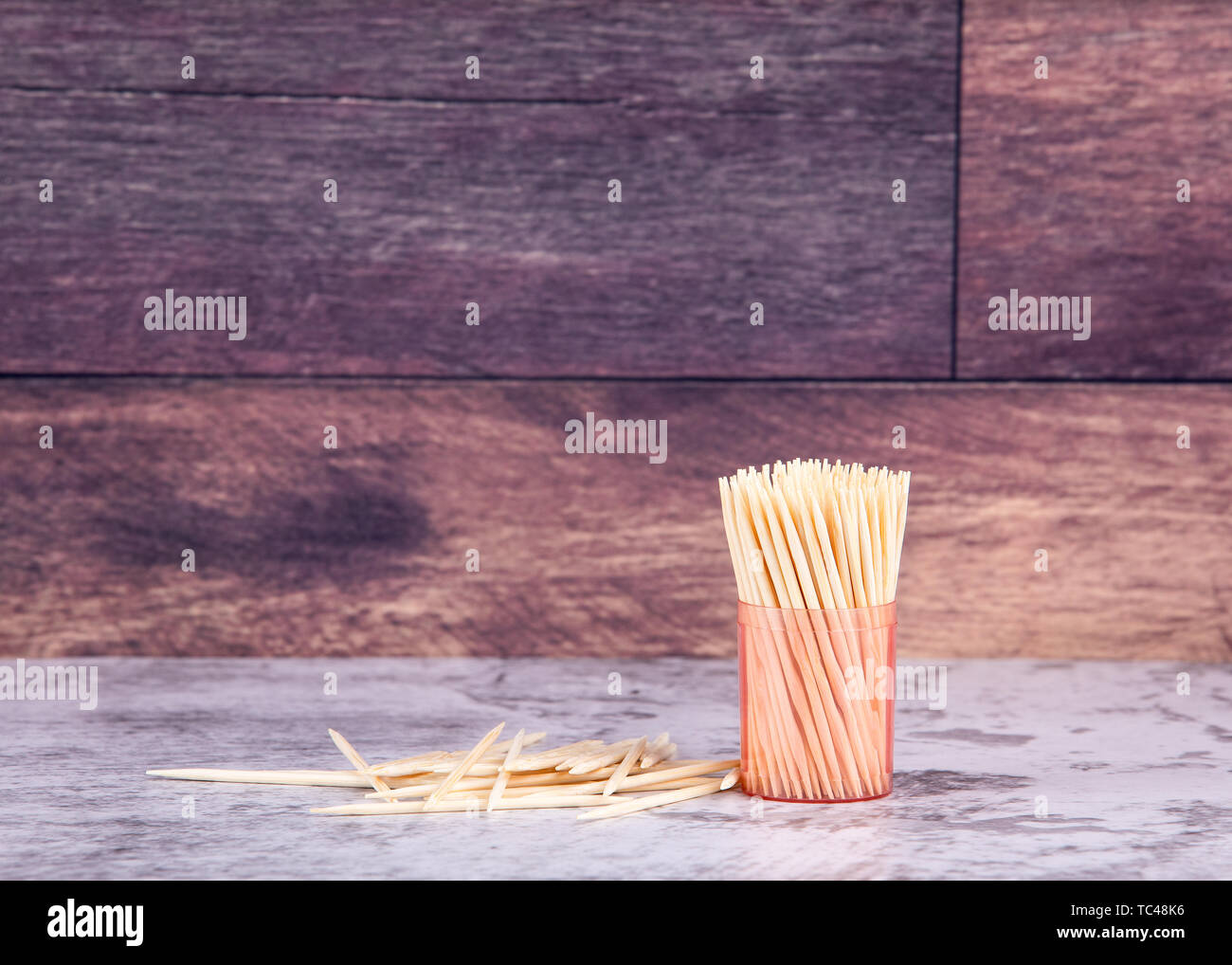 Toothpicks in a box Stock Photo - Alamy