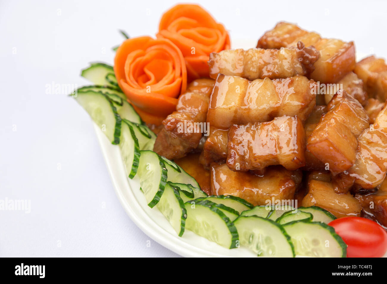 Chinese cuisine Dongbo meat Stock Photo - Alamy