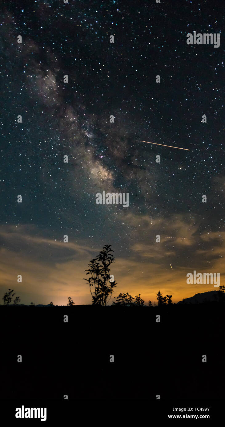 Stars and farms on the outskirts of the hi-res stock photography and ...