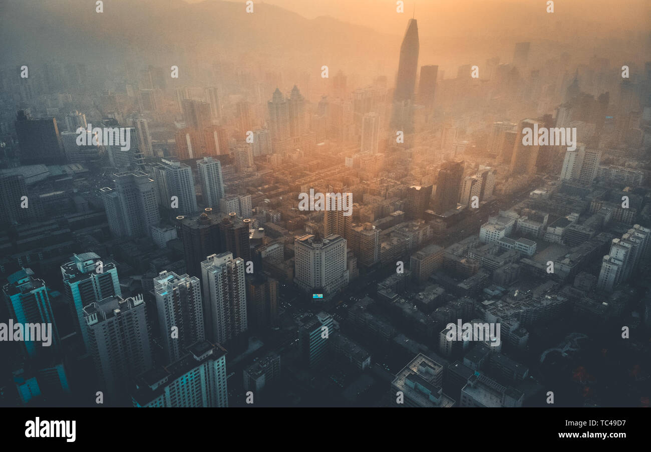 Aerial photography lanzhou hi-res stock photography and images - Alamy