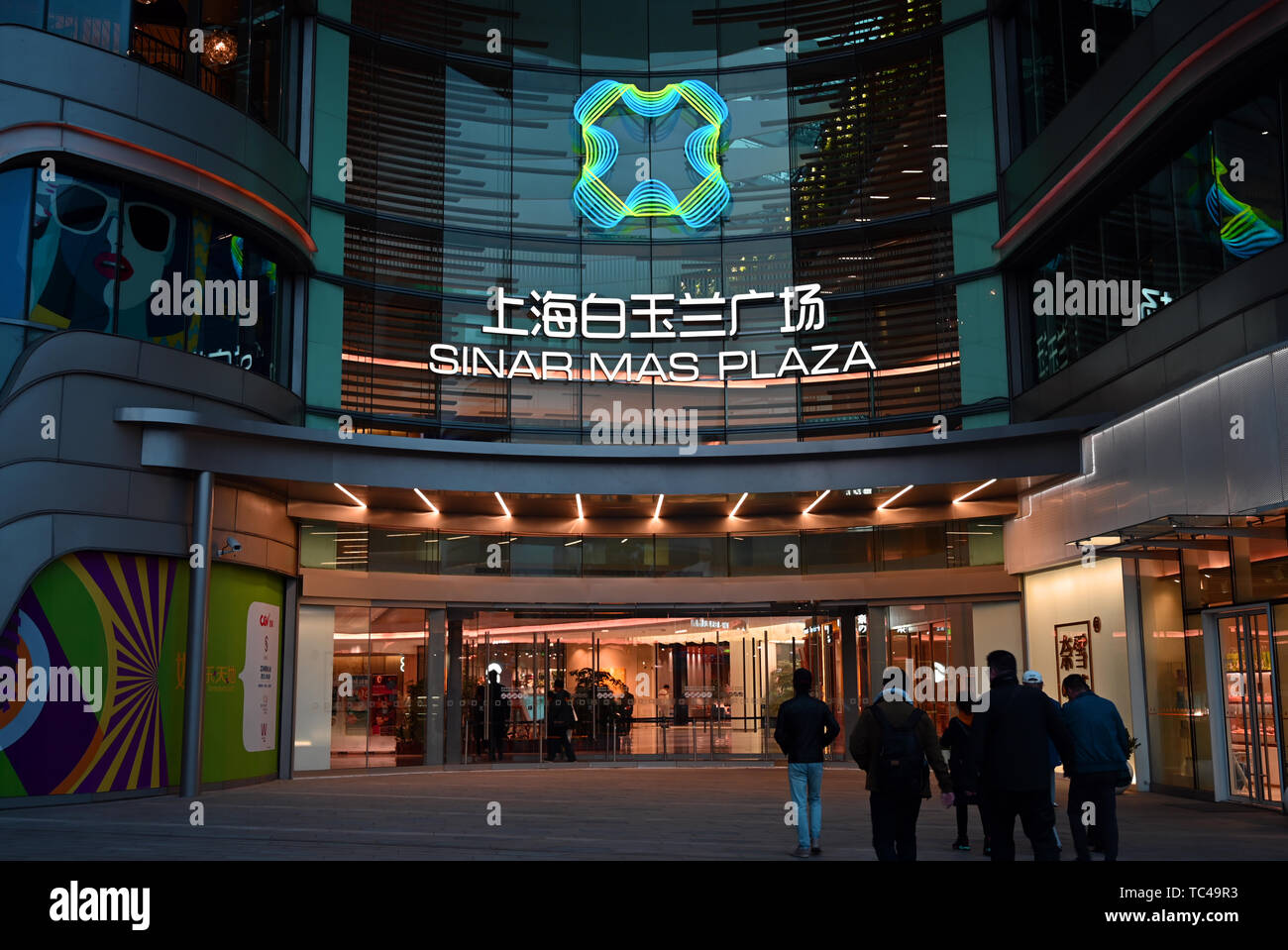 Shanghai White Magnolia Square Stock Photo - Alamy