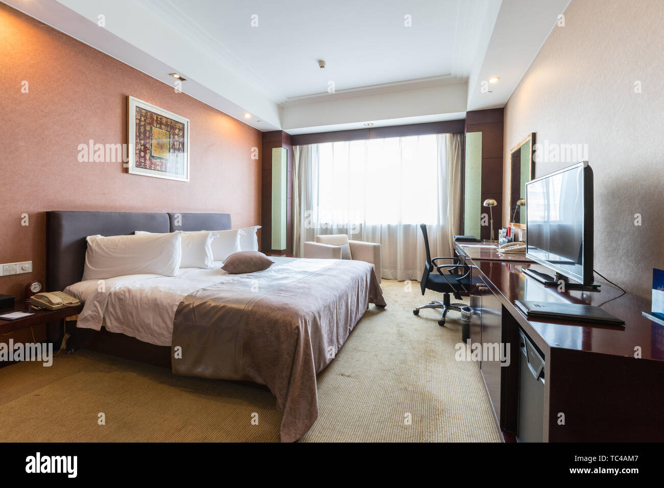 Inside the bedroom Stock Photo - Alamy