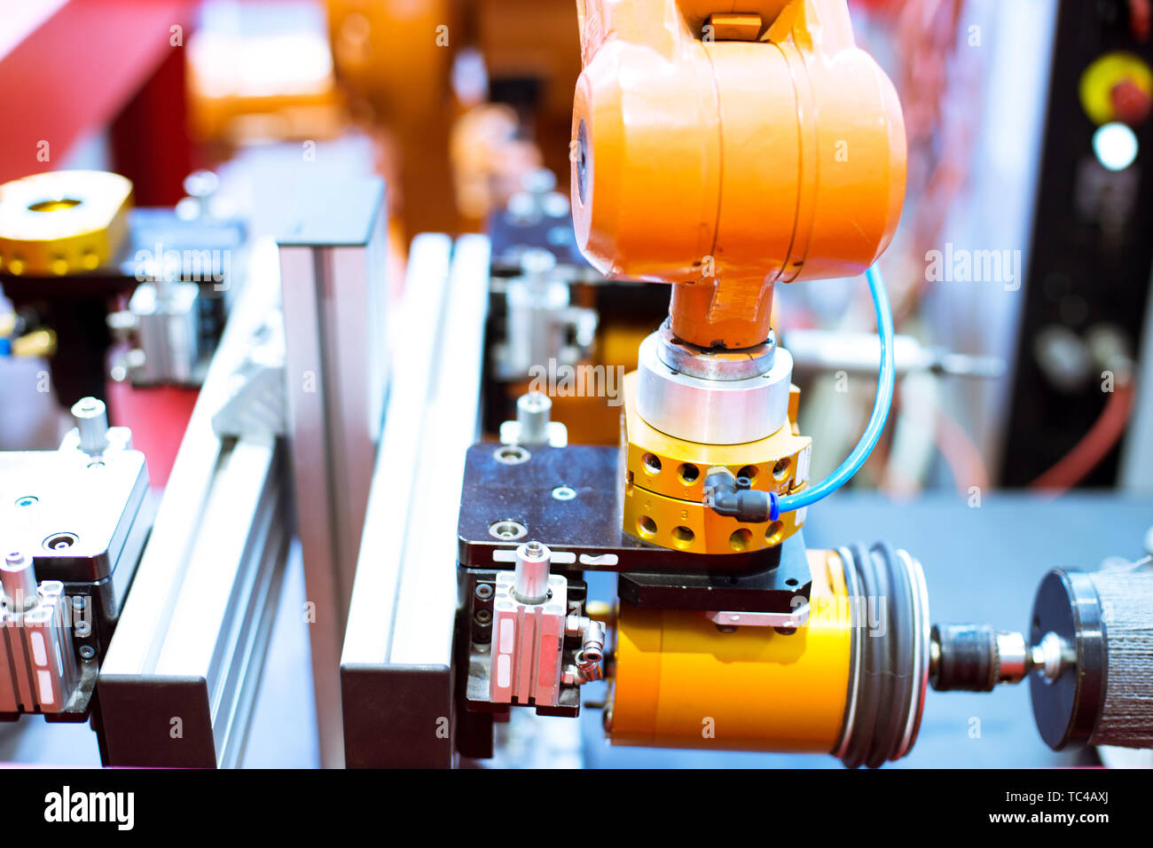 Artificial intelligence machine Stock Photo - Alamy