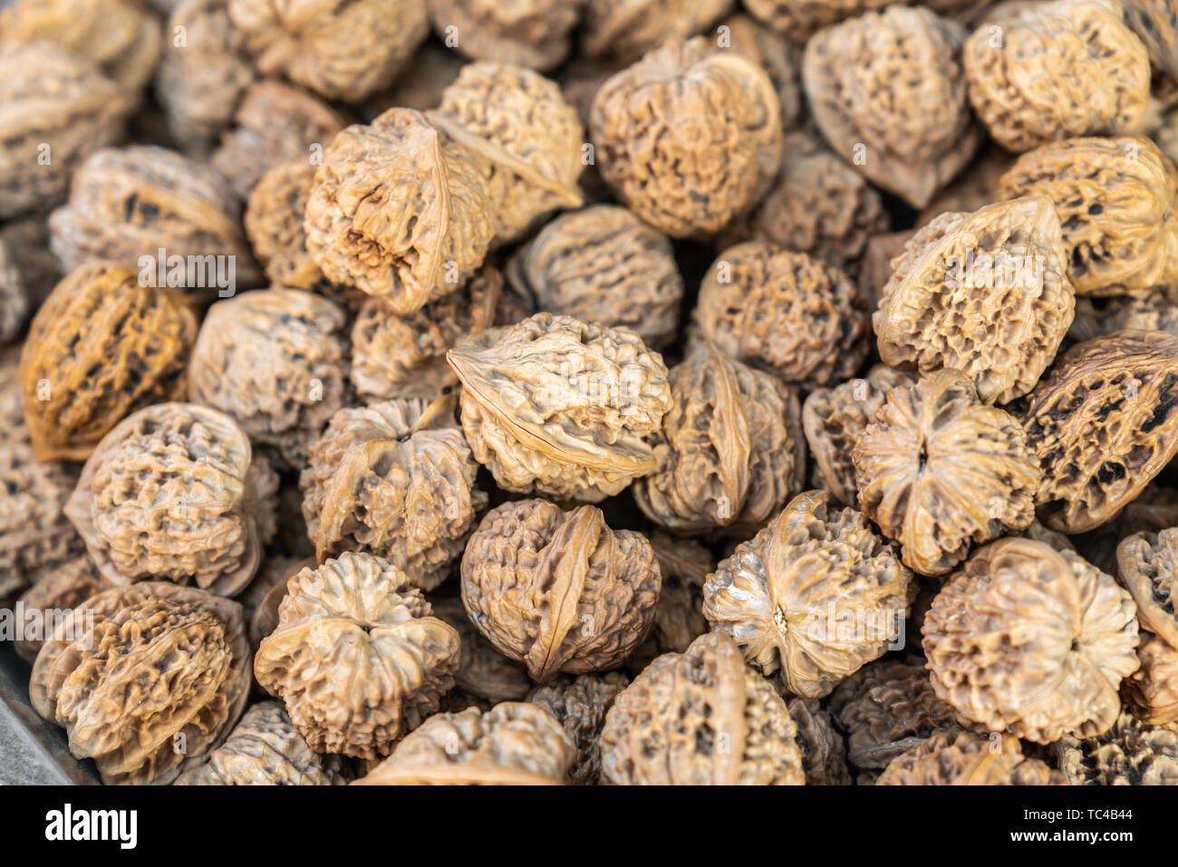 A bunch of walnuts Stock Photo - Alamy