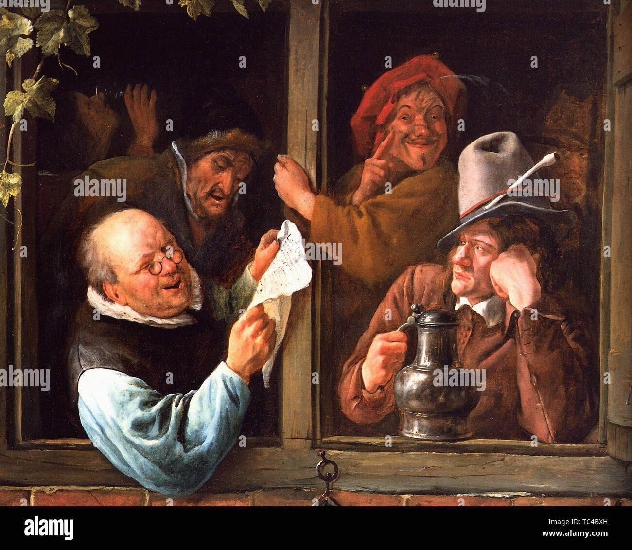 Jan steen rhetoricians hi-res stock photography and images - Alamy