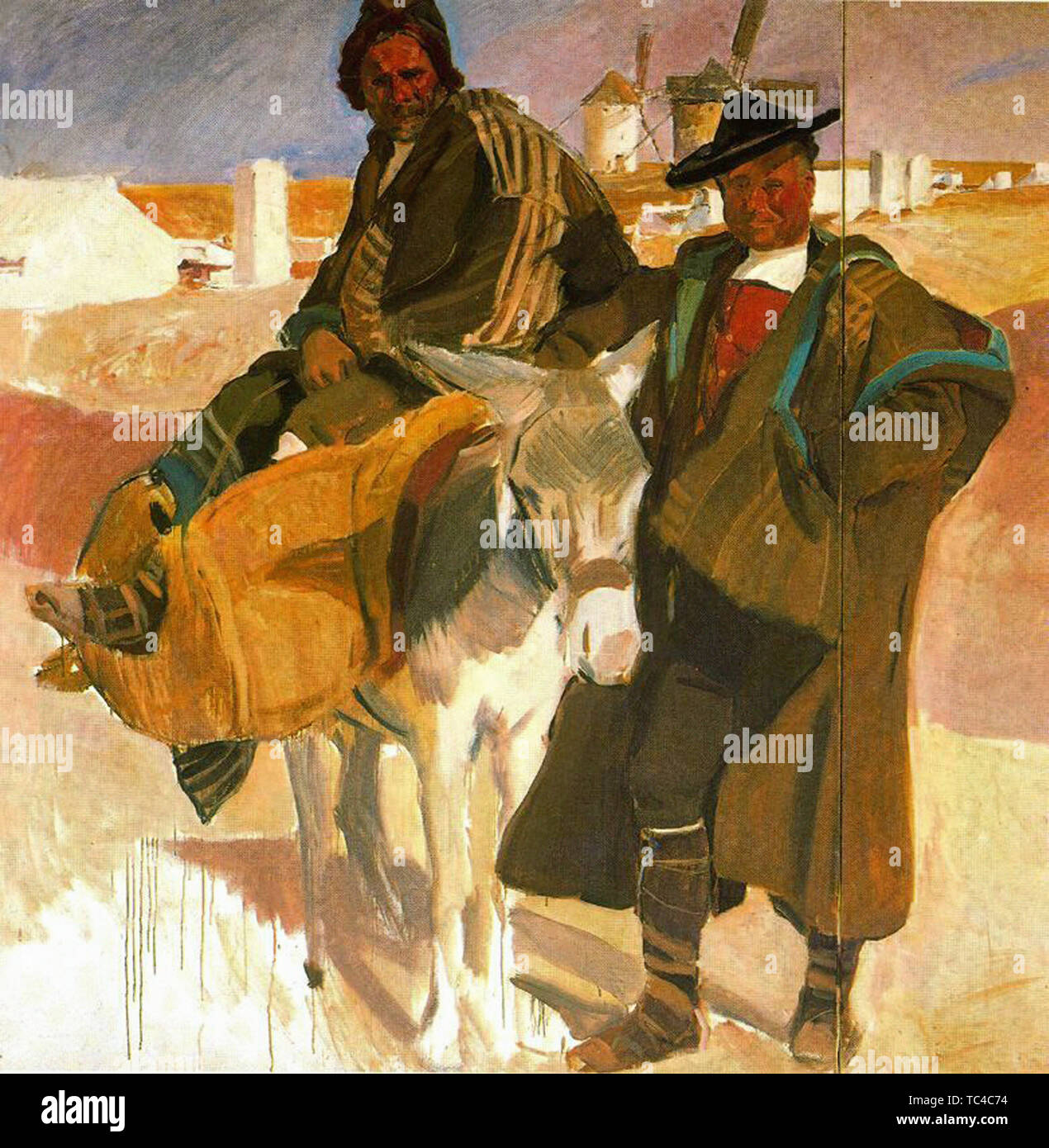 Joaquín Sorolla Y Bastida - Types L Manch 1912 Stock Photo - Alamy