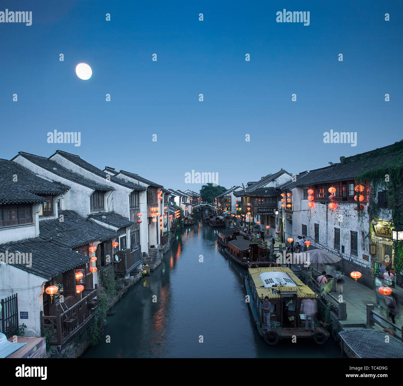 Suzhou attractions Shantang Street Classical Stock Photo - Alamy