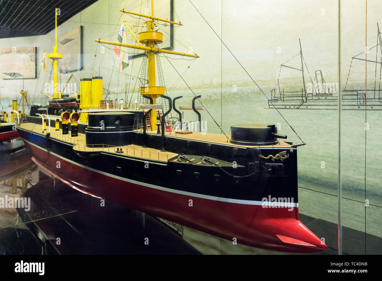 Chinese beiyang fleet hi-res stock photography and images - Alamy