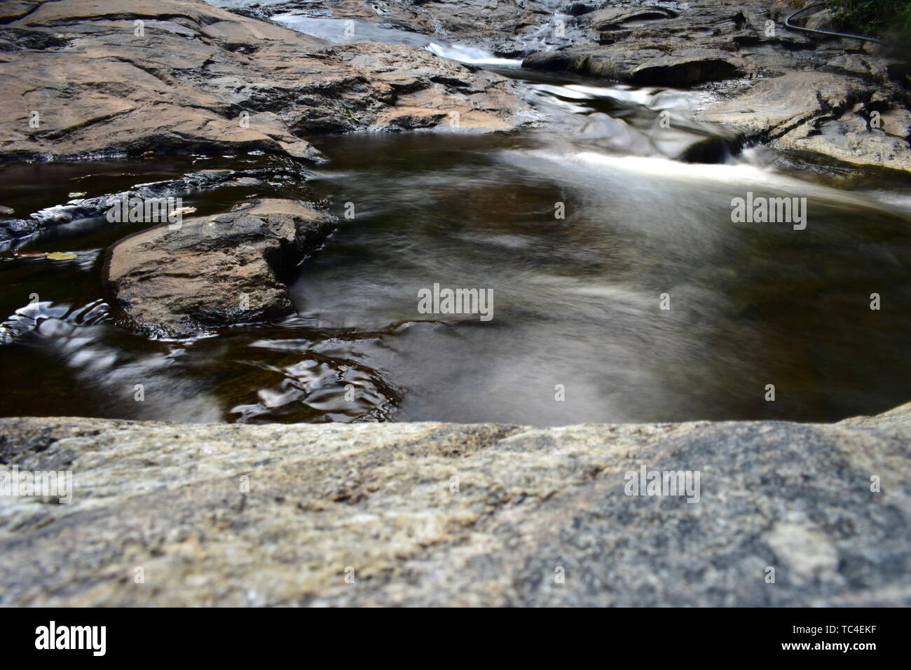 Adukamm Waterfalls and The Pambar River Stock Photo - Alamy