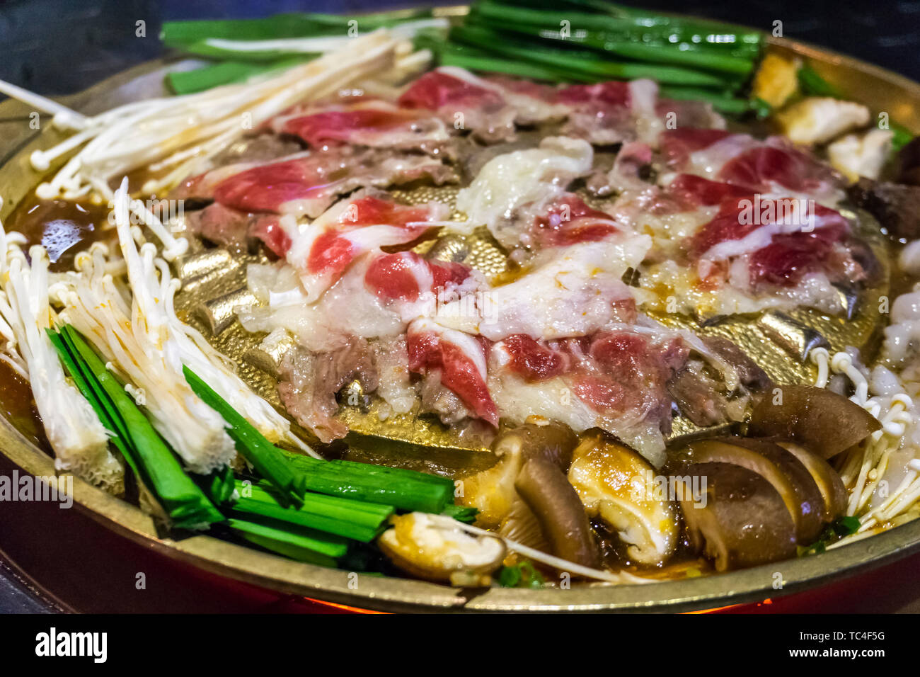 Beef hotpot material Stock Photo - Alamy