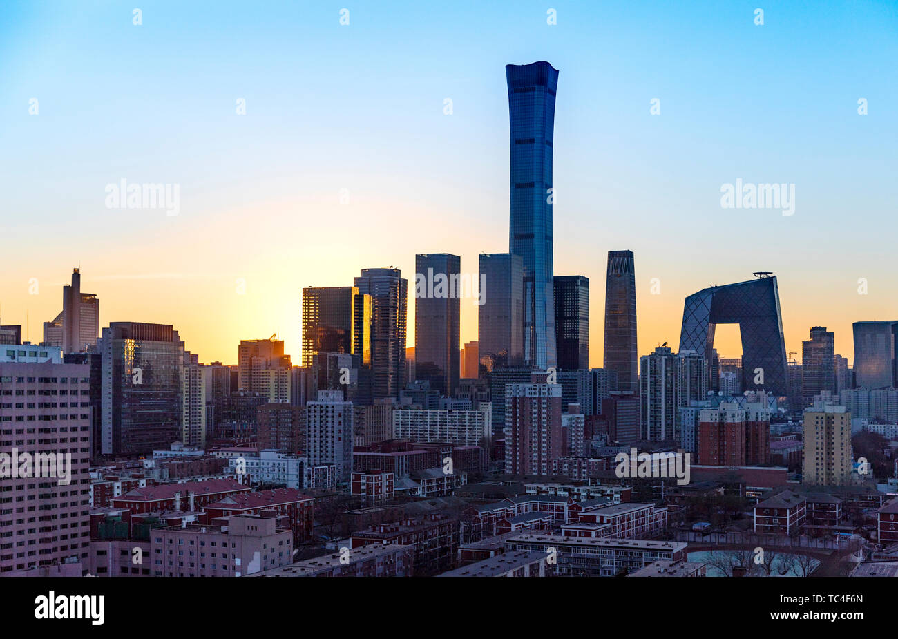 Beijing financial international center hi-res stock photography and ...
