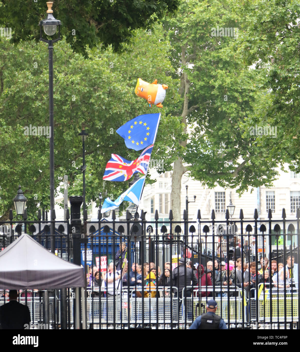 Trump inflatable hi-res stock photography and images - Alamy