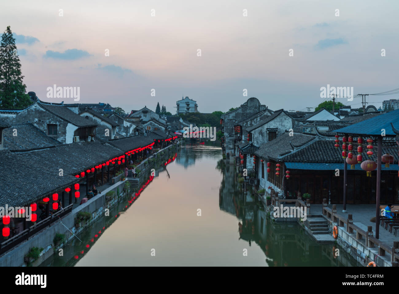 Ancient Town, Fengjing, Shanghai Stock Photo - Alamy